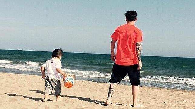 Las vacaciones de los futbolistas, más de playa que de montaña