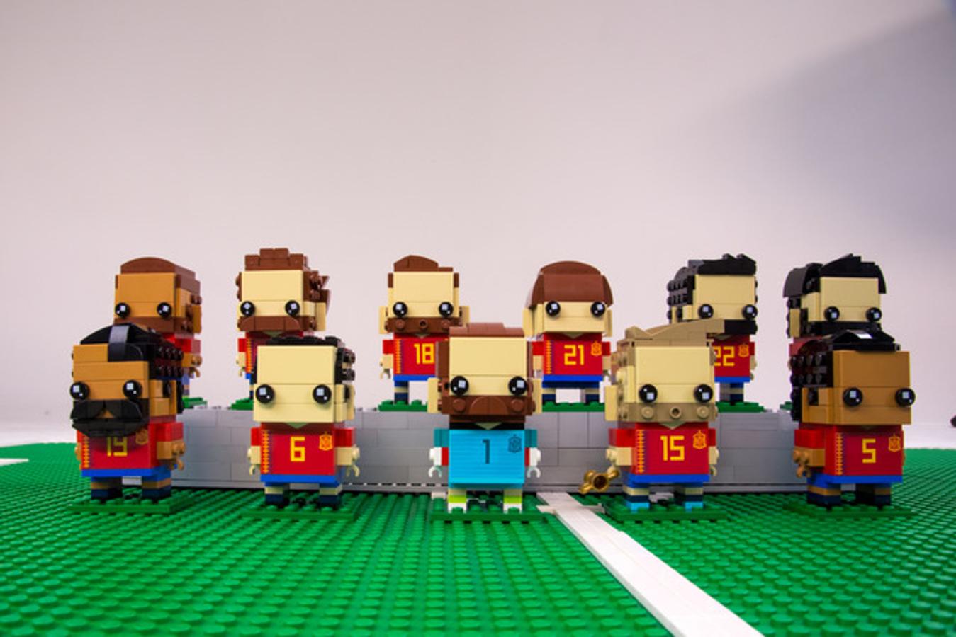 Los Lego de la selección española