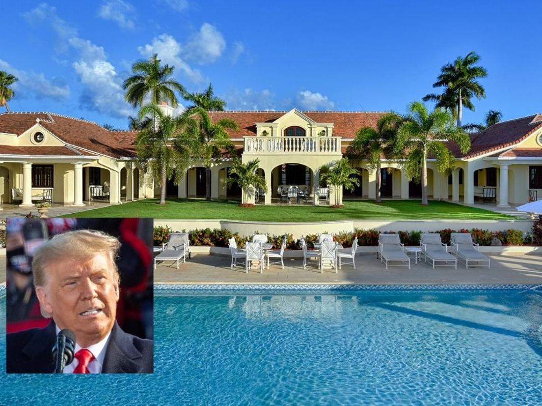 La antigua mansión de Donald Trump en el Caribe se alquila por 105.000 ...