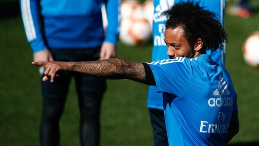 Real Madrid: El sorprendente control de Marcelo en el entrenamiento que ...