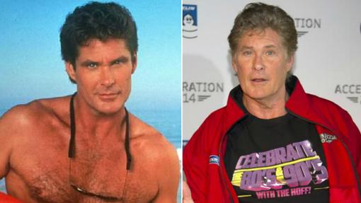 Así han cambiado los actores de «Los vigilantes de la playa»