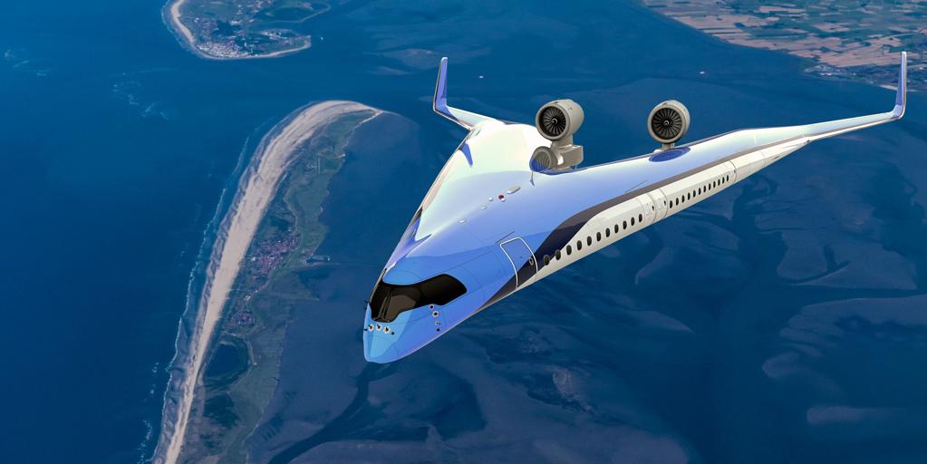 Flying-V, el nuevo avión del futuro de KLM